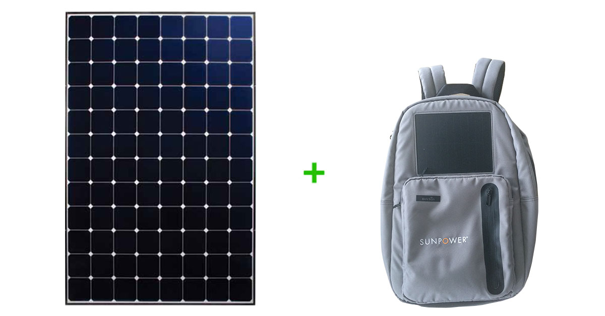 Nuovo modulo fotovoltaico Sunpower 370 Wp ancora più tecnologia